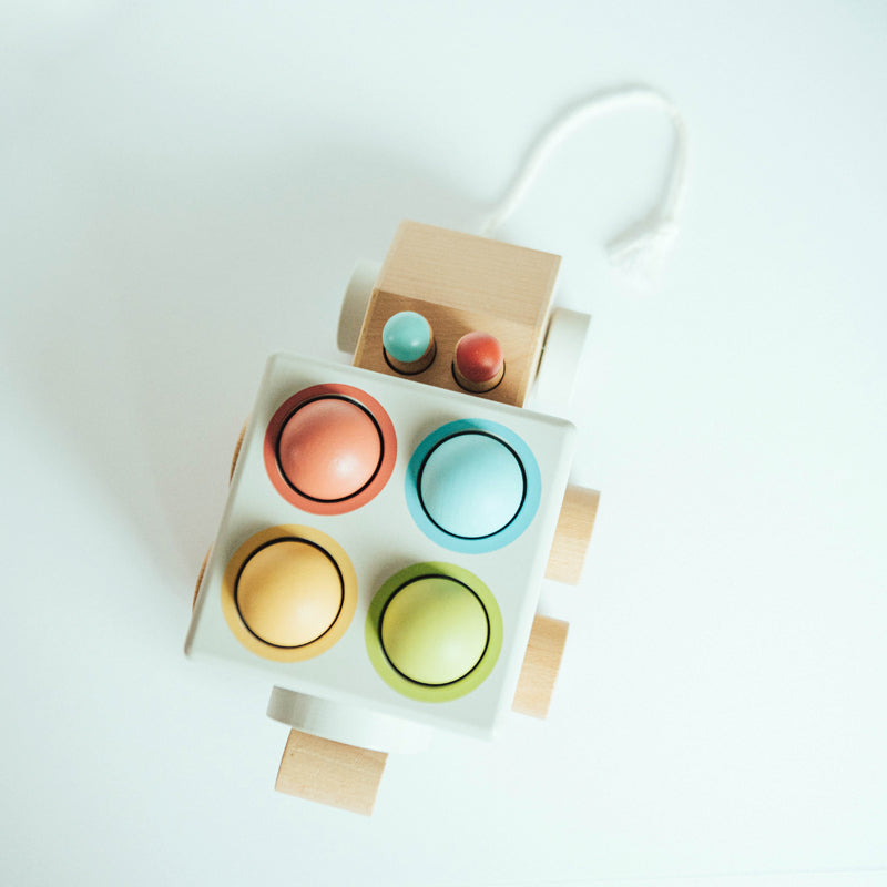 Wooden Pull Toy - Hammer Time | Wonder & Wise – Wonder and Wise