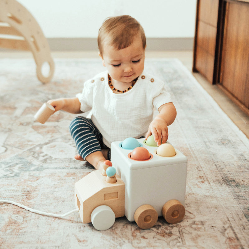 Wooden Pull Toy - Hammer Time | Wonder & Wise – Wonder and Wise