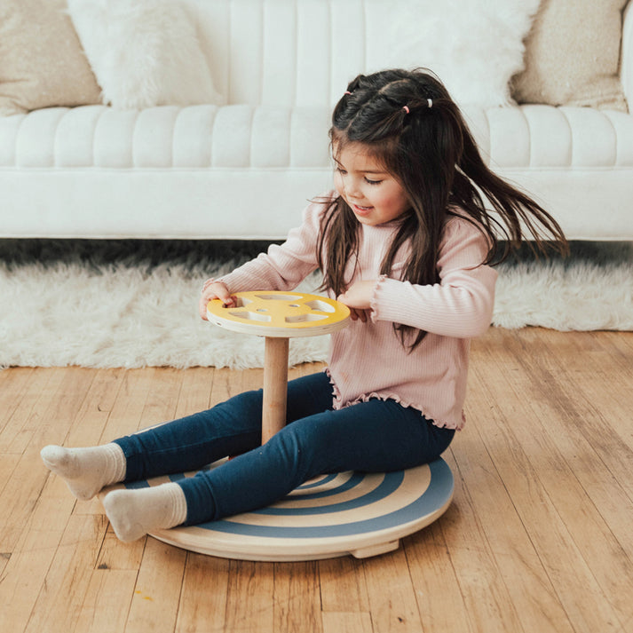 Sit and Spin Toy | Round & Around | Wonder & Wise